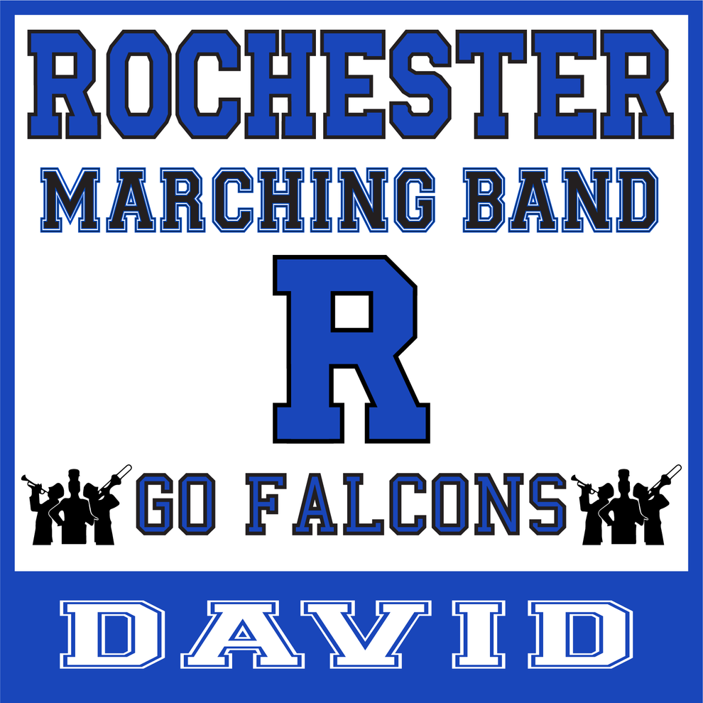 Athletic/Club/Activity Yard Sign – Rochester Athletic Boosters